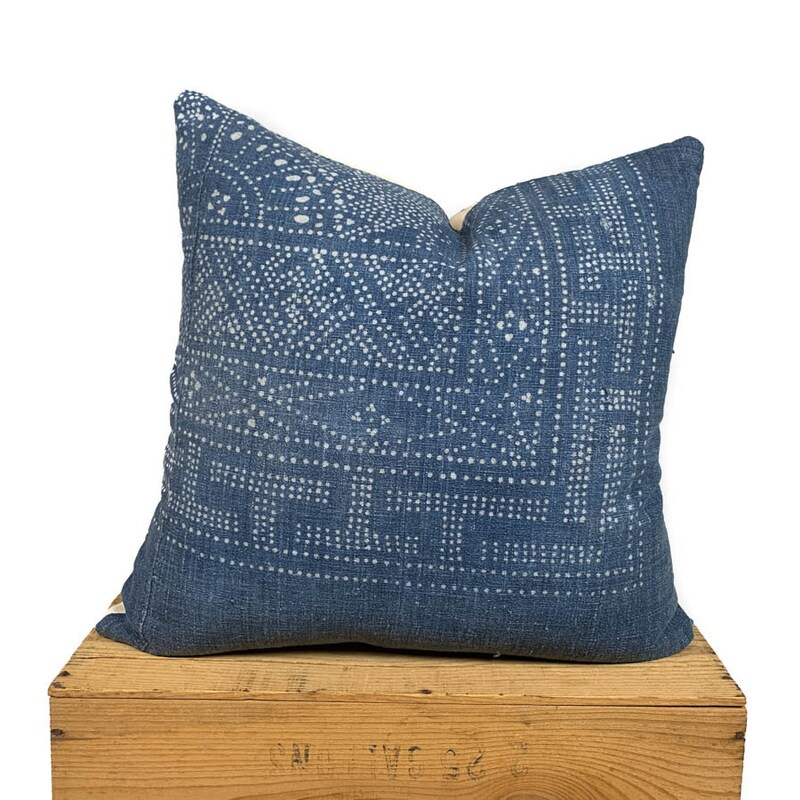 Batik Pillow Cover 20x20 - Etsy