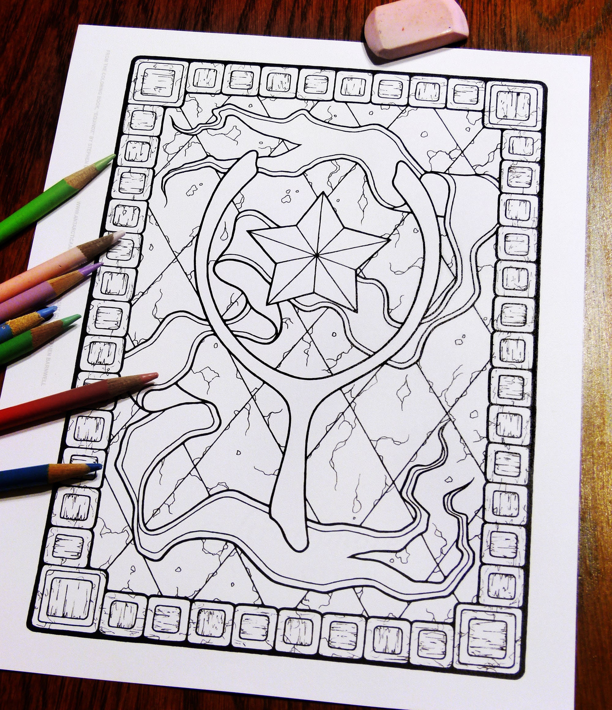 Fantasy Coloring Pages Digital Download Coloring Page | Etsy