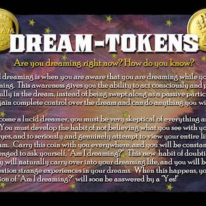 Lucid Dreaming - Dream Token - Dream Analysis - Dreams - Occult ...