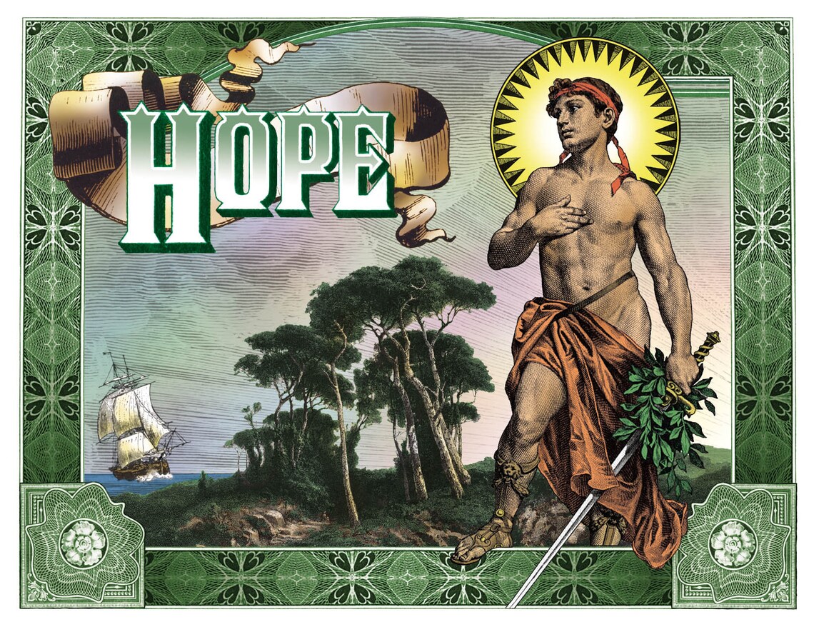 Postcard Set - HOPE - Set of 12 Postcards - Pen Pal - Snail Mail - Etsy