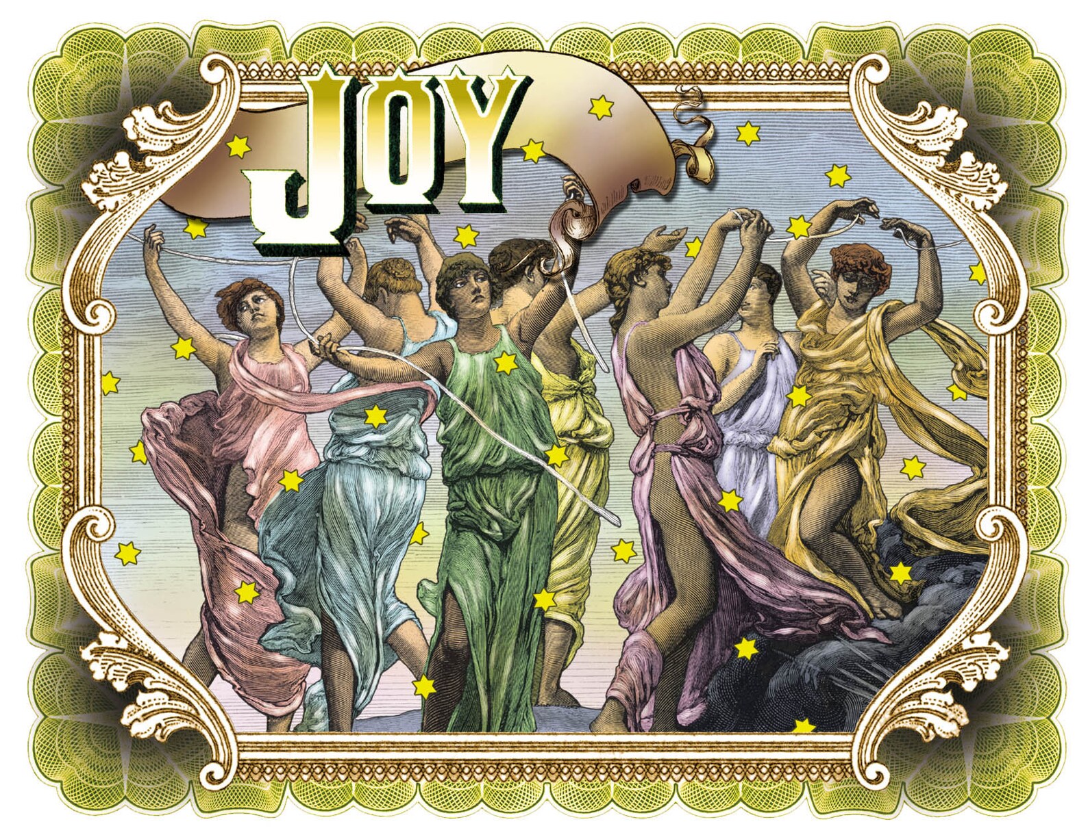 Postcard Set Peace Love Joy & Hope Set of 12 Assorted - Etsy