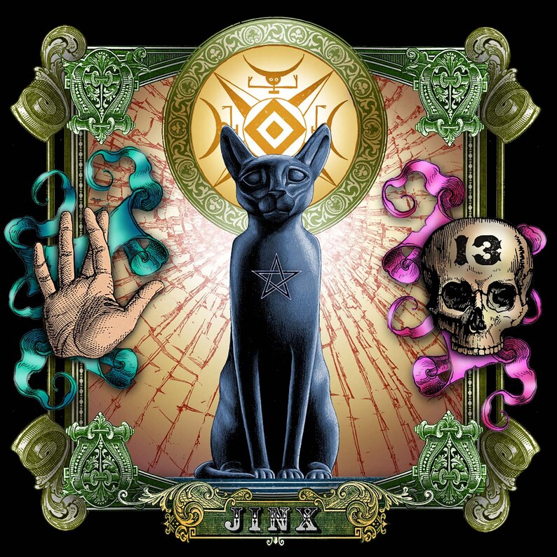 Fantasy Print jinx by Stephen Barnwell. Signed - Etsy