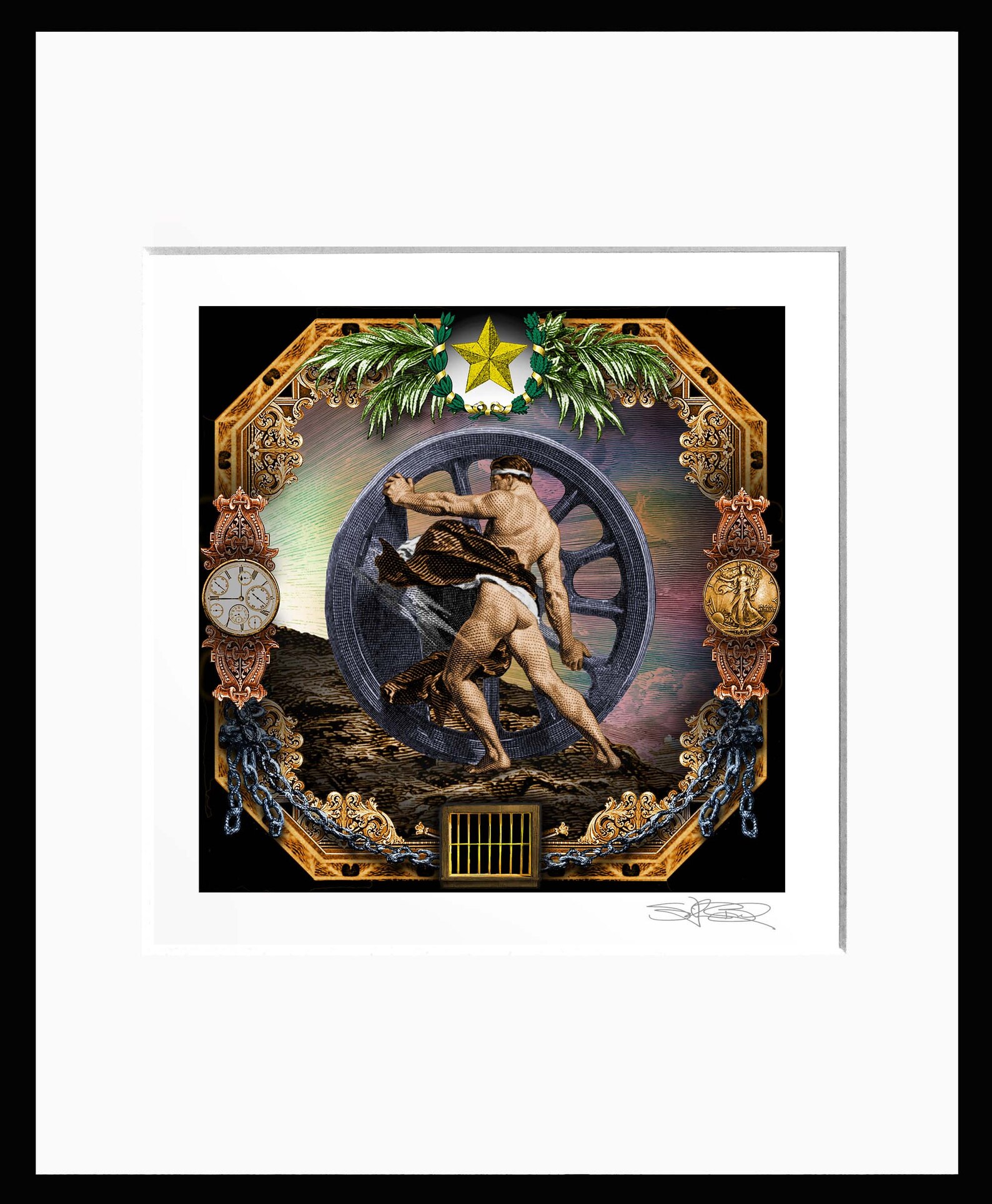 Fantasy Print work by Stephen Barnwell. Signed - Etsy