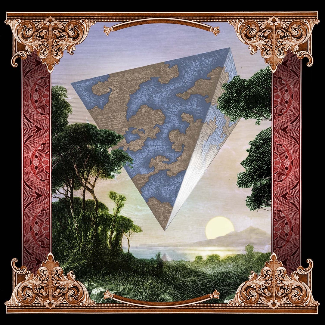 Fantasy Print "pyramid" by Stephen Barnwell. Signed, Matted, and Ready ...