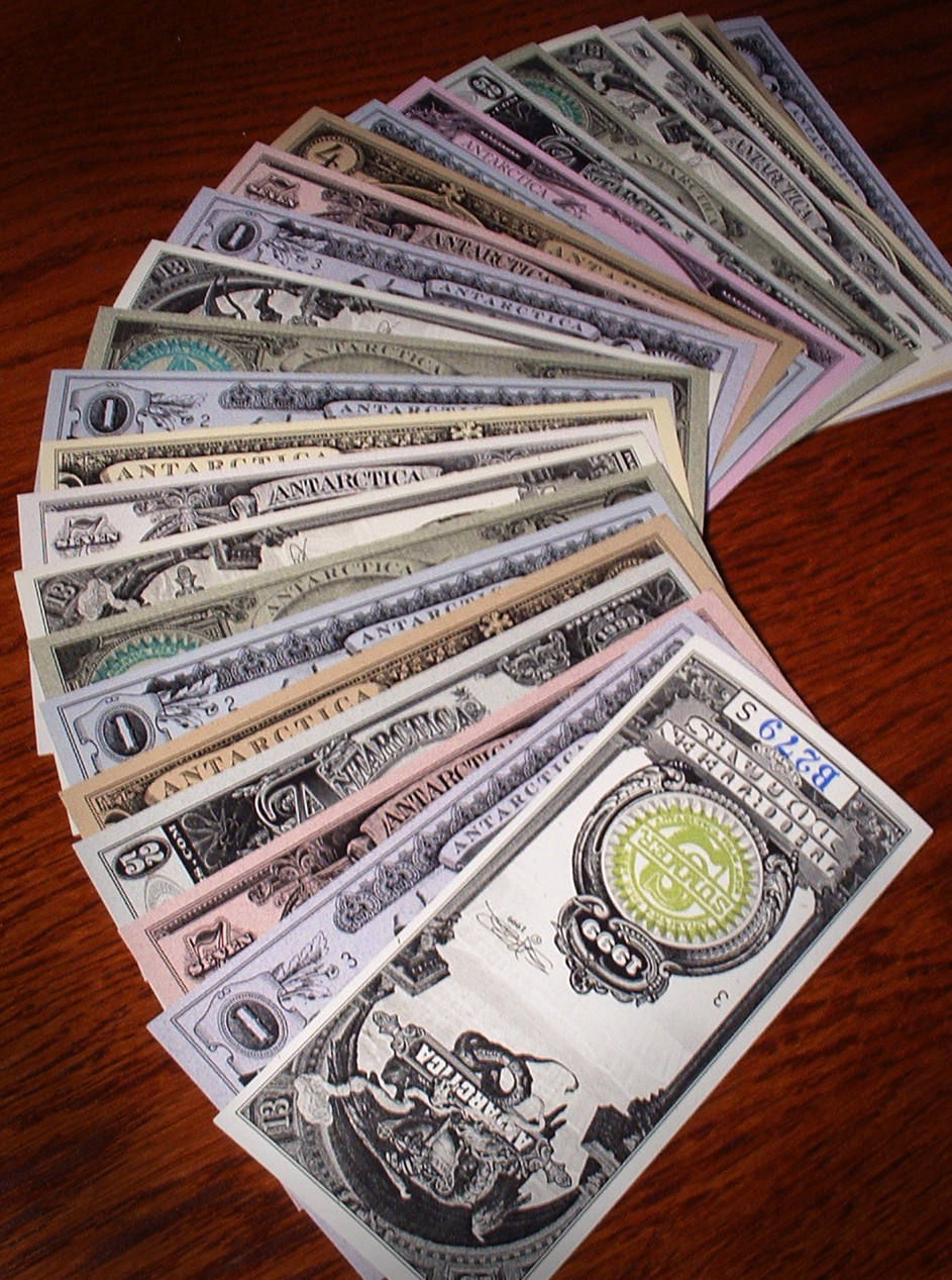 Fantasy currency Antarctica Dream-Dollars Mystery Bag | Etsy