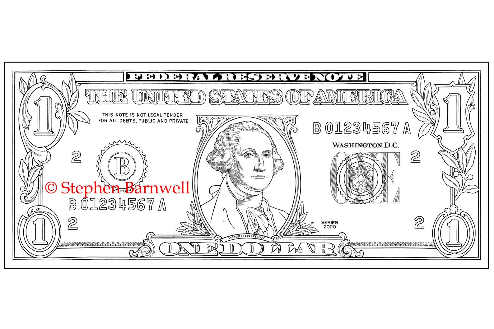 Coloring Page - Color of Money! - Colouring Page - Digital Download - Etsy