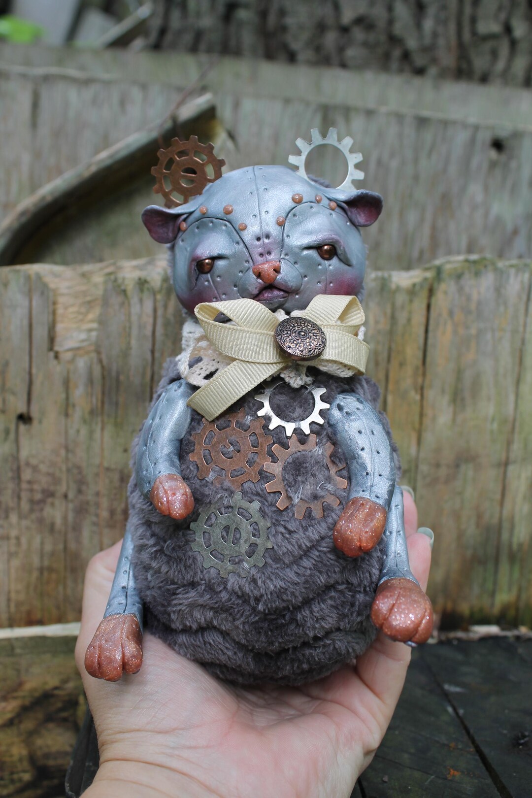 Nelvin Steampunk Creature Art Doll - Etsy