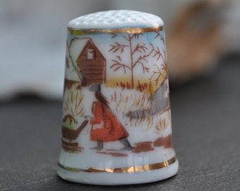 Winter Scene China | Etsy