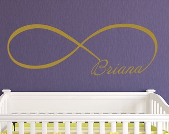 Infinity sign decal | Etsy