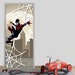 Spiderman Door Covering Peel and Stick, Superhero Teen Room Door Art ...