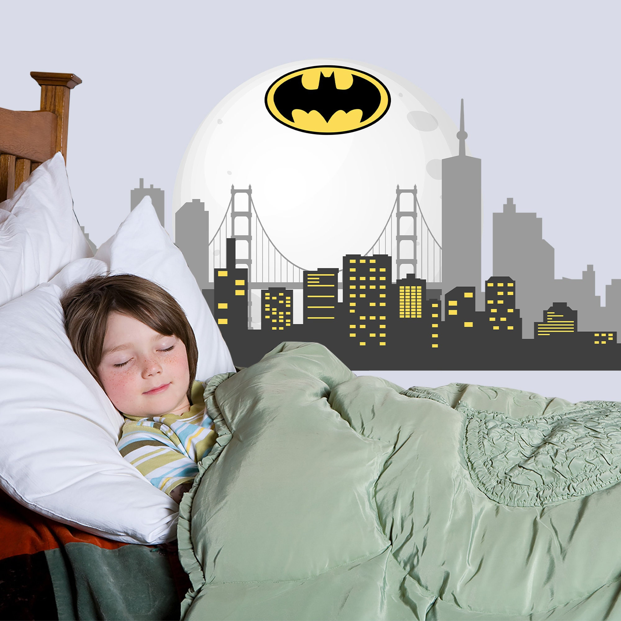 Batman City Wall Decal