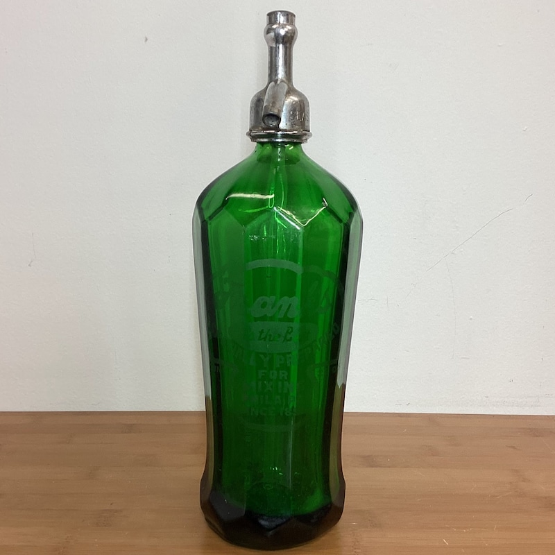 Antique Seltzer Water Bottle - Etsy