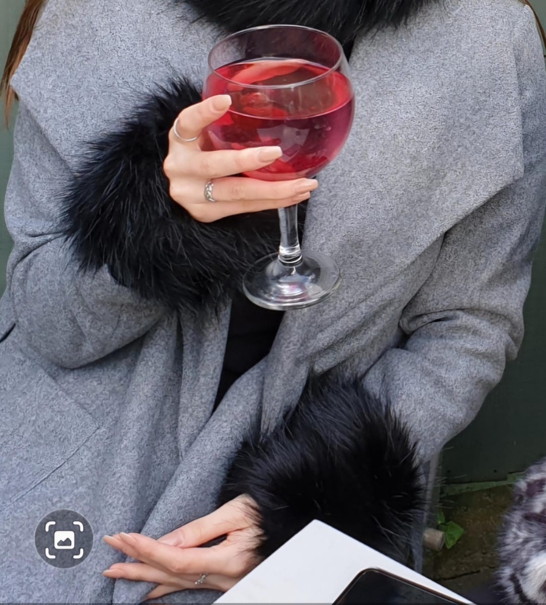 A Pair of Beautiful Shiny Black Faux Fur Cuffs -fleece Lined ...