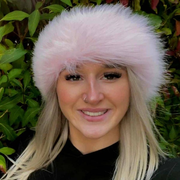 Fur Headband - Etsy