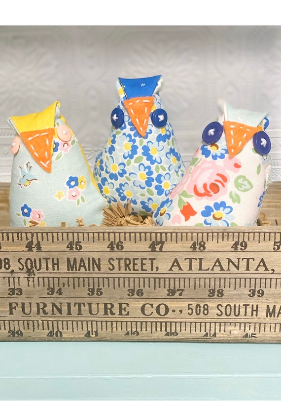 Owl Sewing Craft Kit Beginner Easy Learn to Sew | Etsy