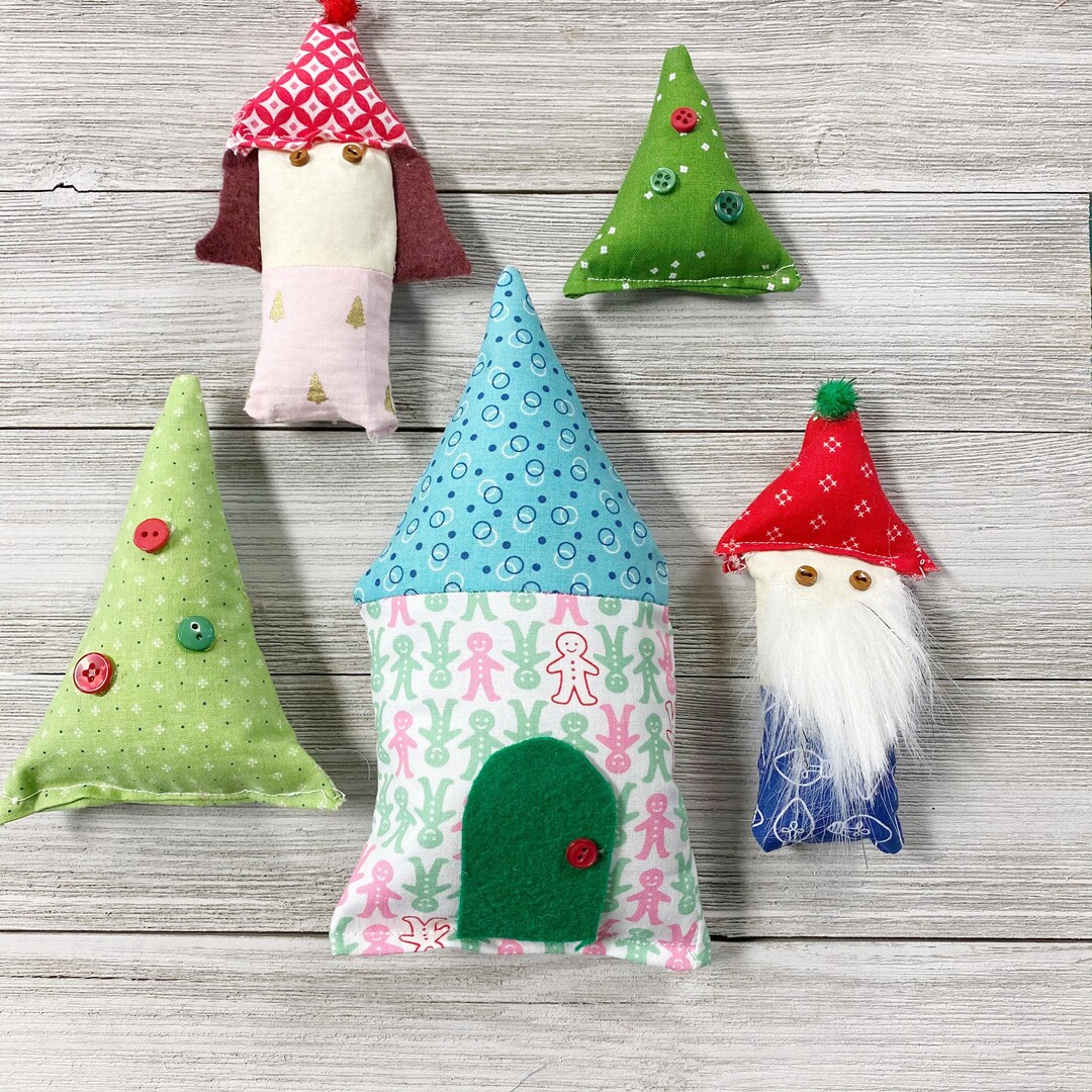 Christmas Elves Sewing Kit Beginner Easy Sew Boys Girls Childrens Craft ...
