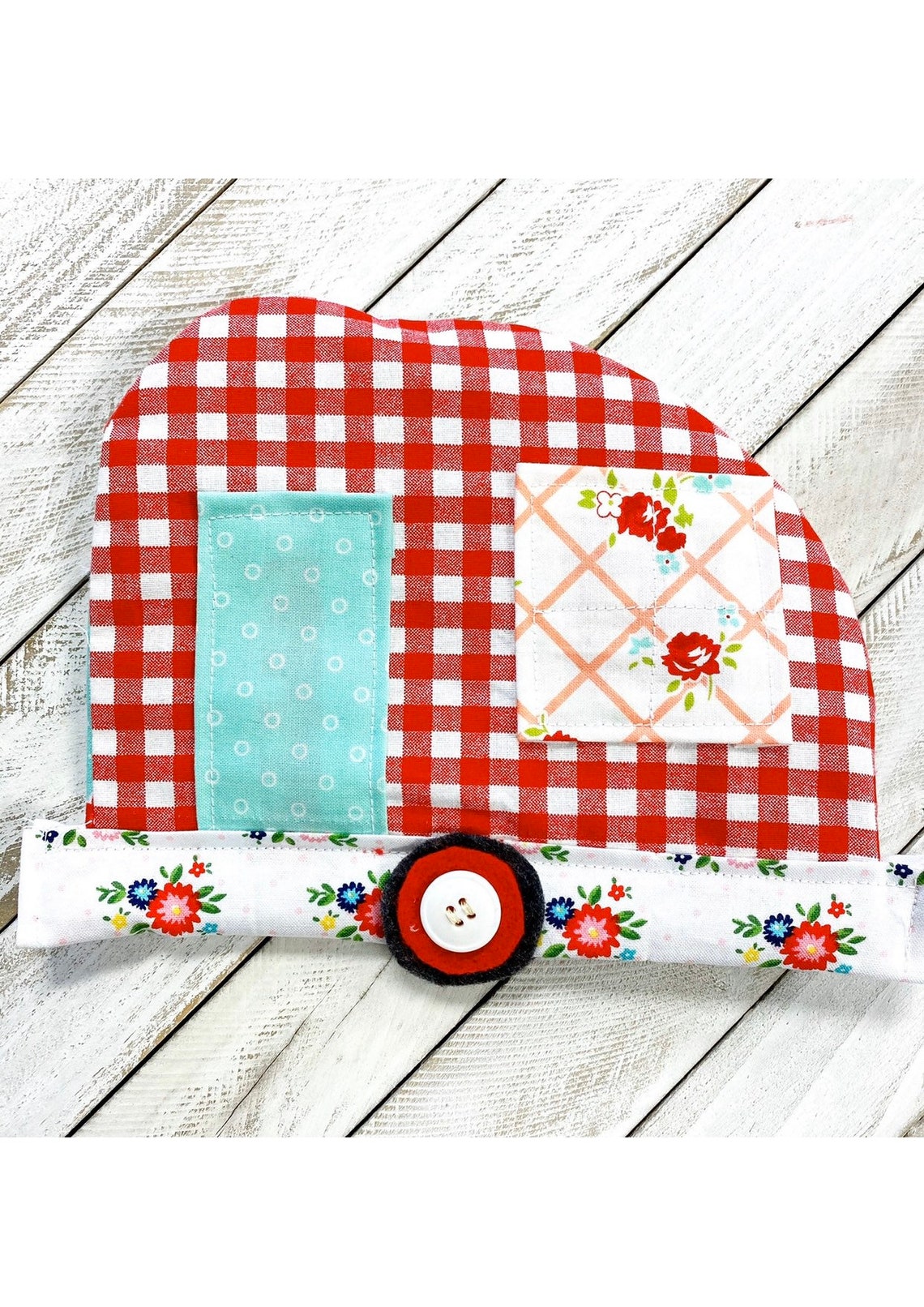 Vintage Retro Camper Trailer Hot Pad Kitchen Baking Sewing Kit - Etsy