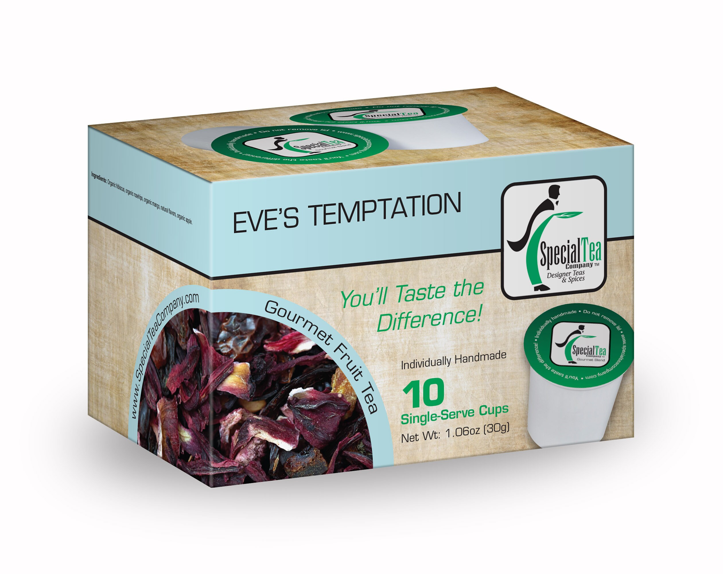 Special Tea Eve's Temptation Apple & Mango Fruit Tea, 10 Ct Single ...