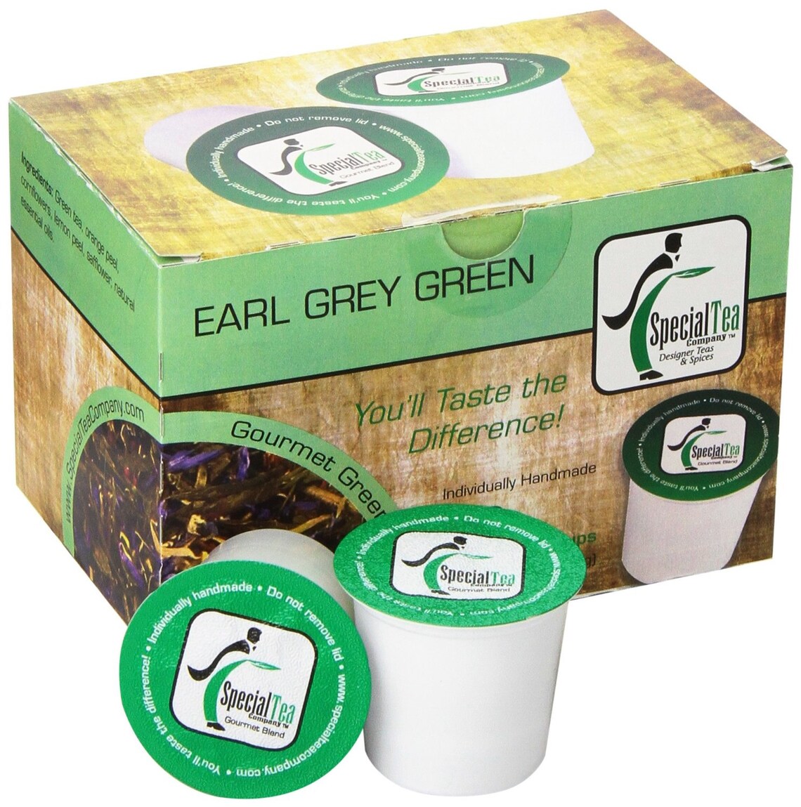 Earl Grey Green Tea Single Serve Pod pack of 10 - Etsy