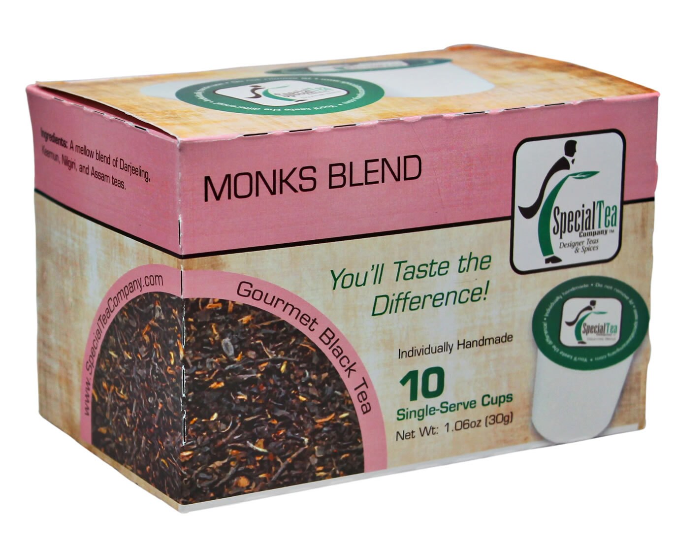 Organic Monks Black Tea Blend Single Serve Cups 10 Count for | Etsy