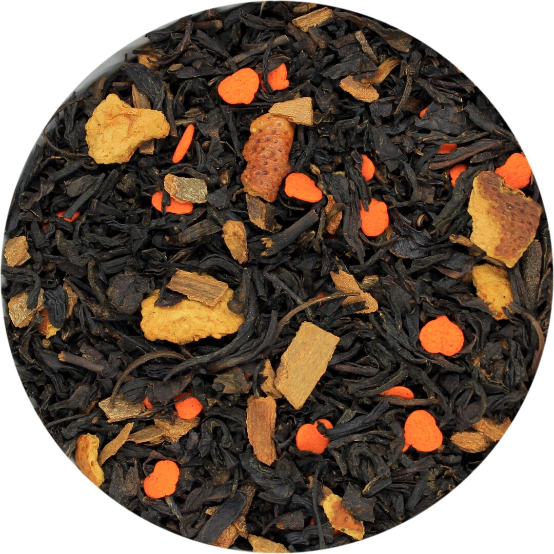 Auntie's Pumpkin Pie Black Tea Pyramid 15 bolsitas - Etsy España