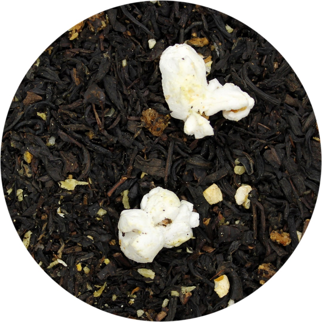 8 Oz. Kettle Corn Tea Loose Leaf Black Tea - Etsy