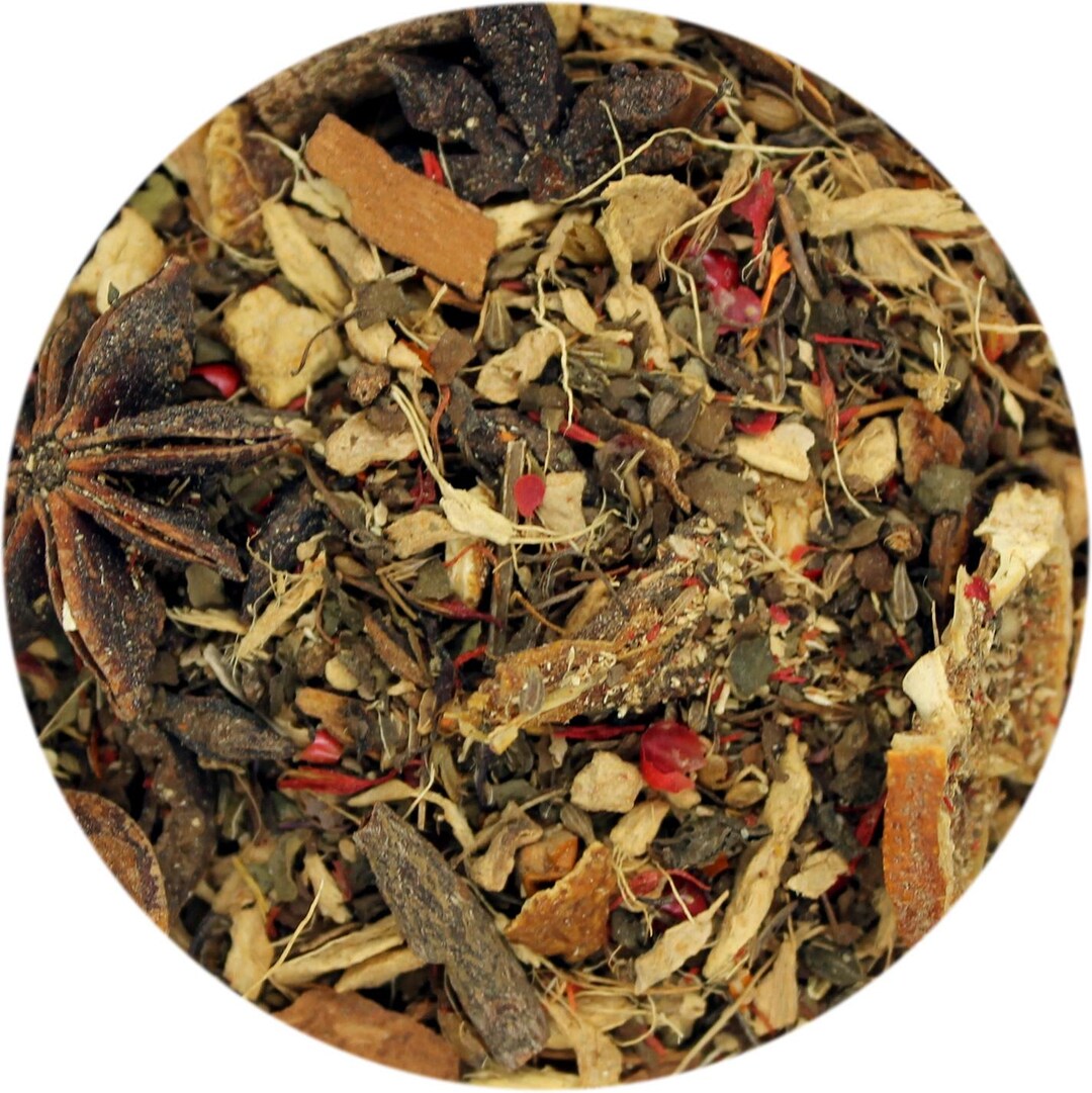 Special Tea Zesty Tulsi Fruit Tea, Loose Leaf 8 Oz - Etsy