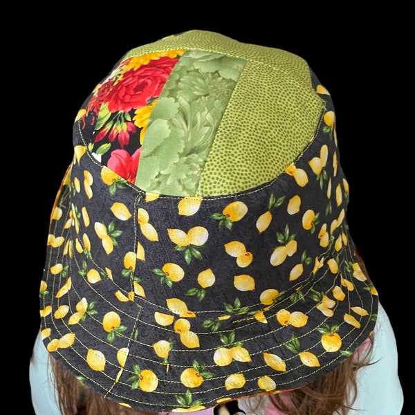 Patchwork Bucket Hat - Etsy