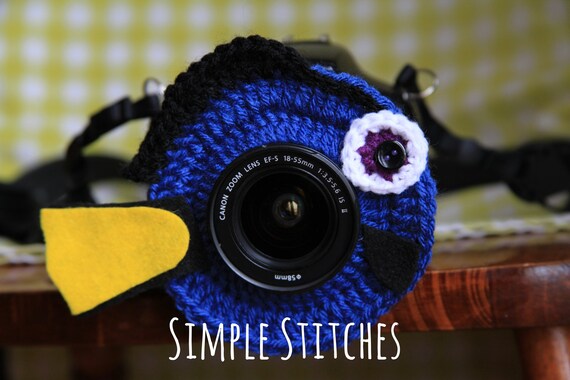 Dory Camera Lens Buddy Crocheted Lens Helper - Etsy