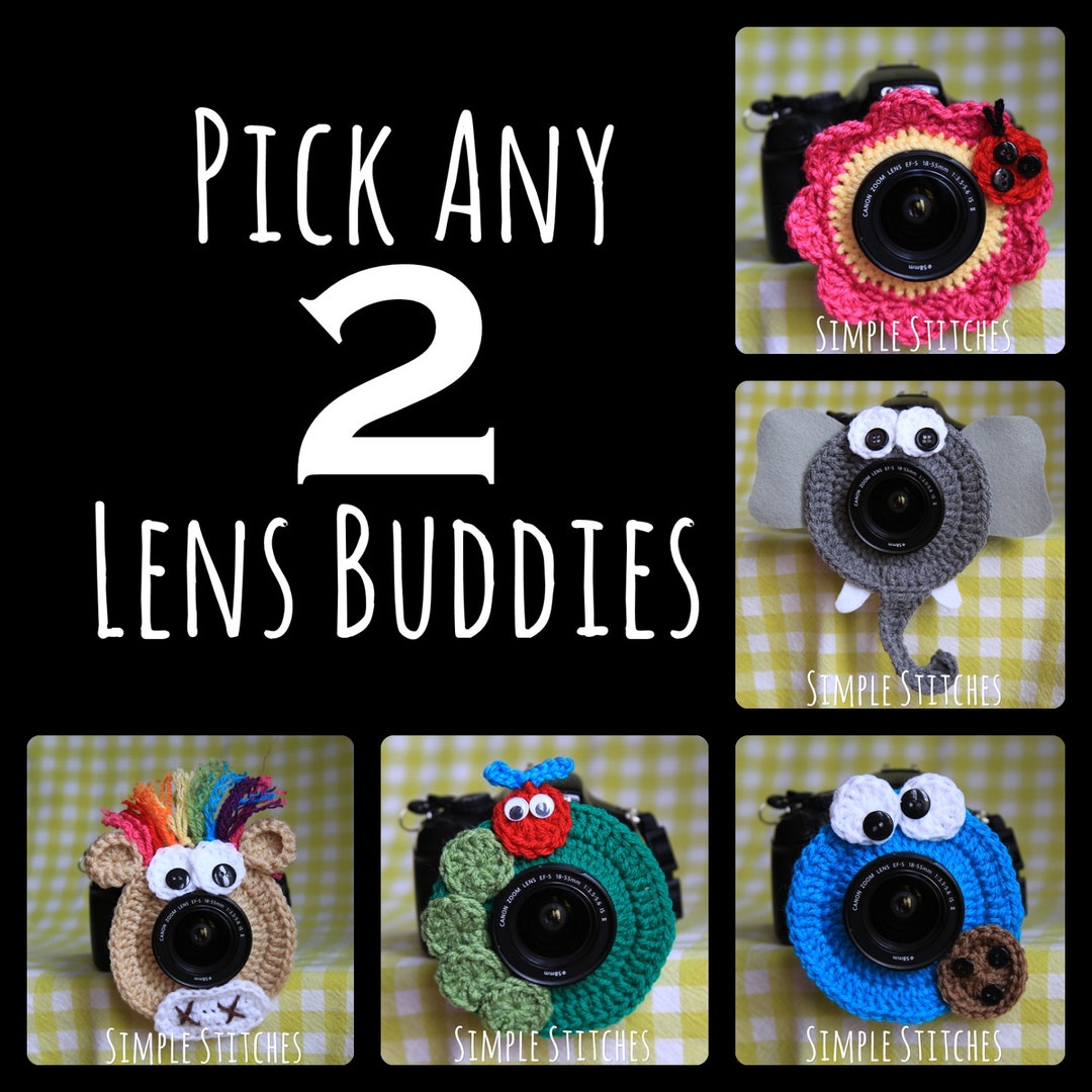 Pick Any 2 Camera Lens Buddies Over 29 Choices Photography Helper - Etsy
