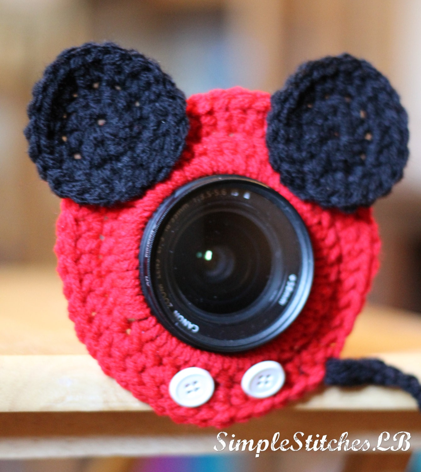 Mickey Mouse Camera Lens Buddy - Etsy