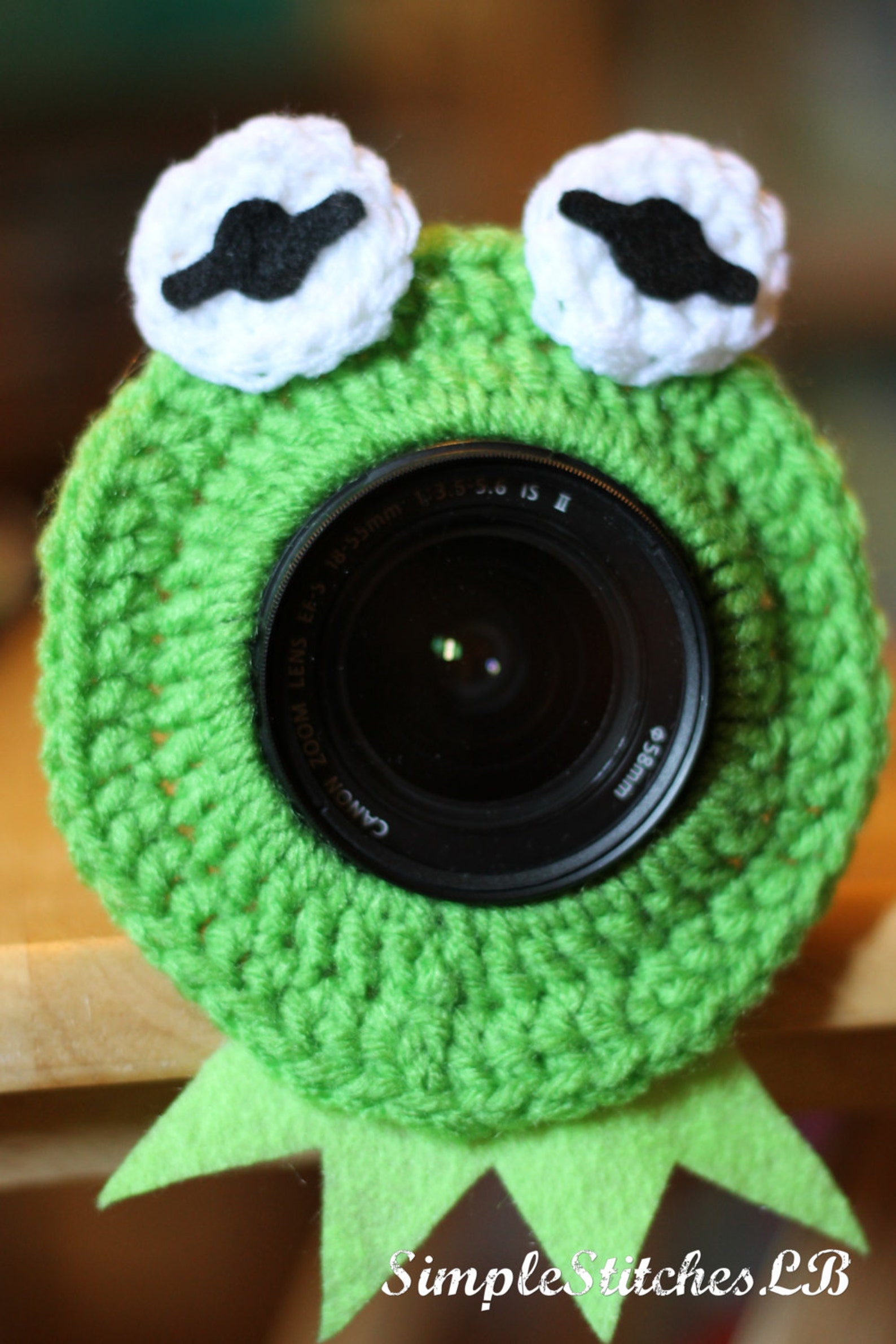 Kermit the Frog Camera Lens Buddy | Etsy