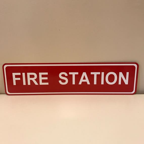 Fire Station Sign