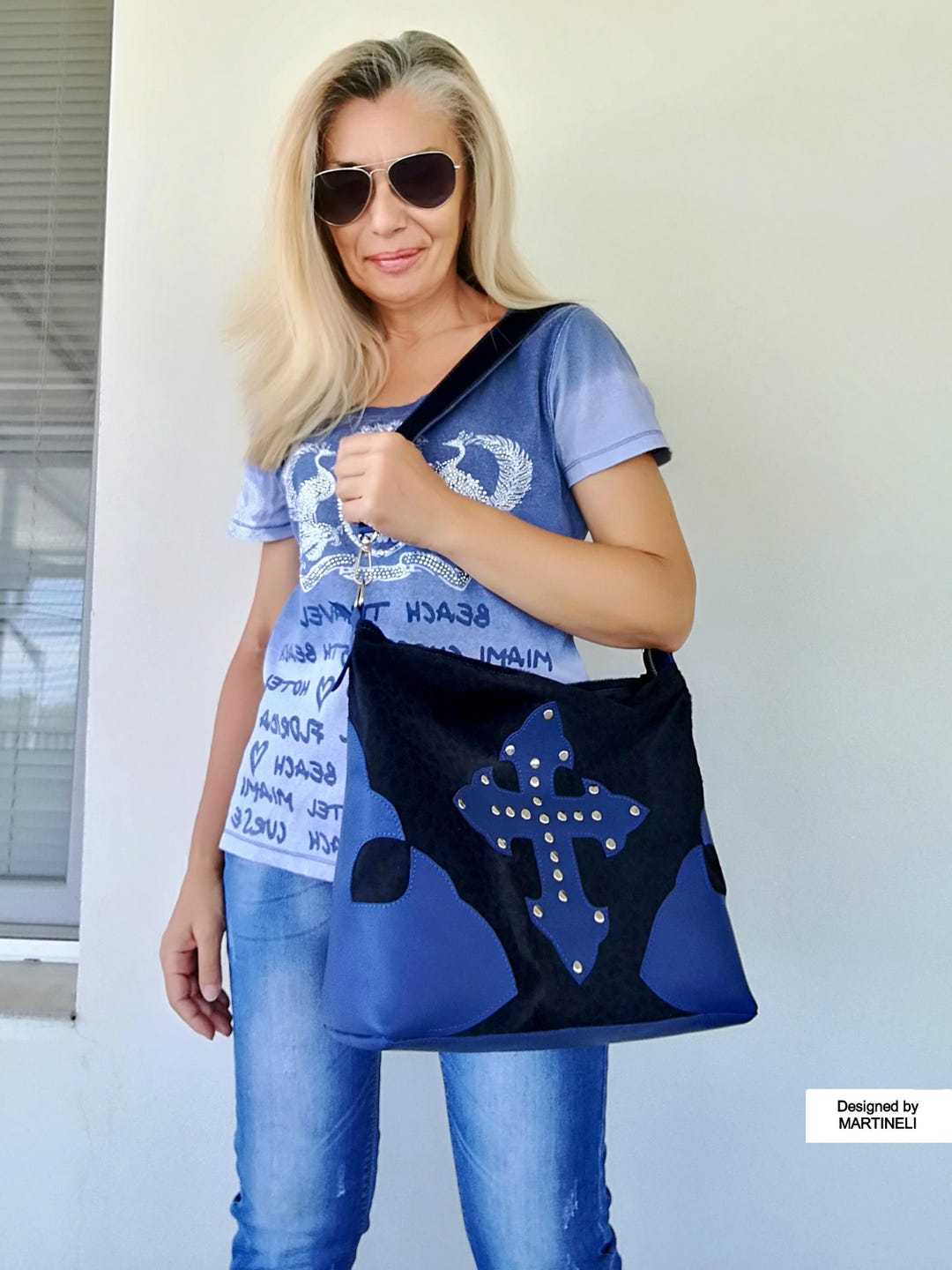 Large Leopard Leather Bag Hair on Leather Purse Western Leather Bag ...