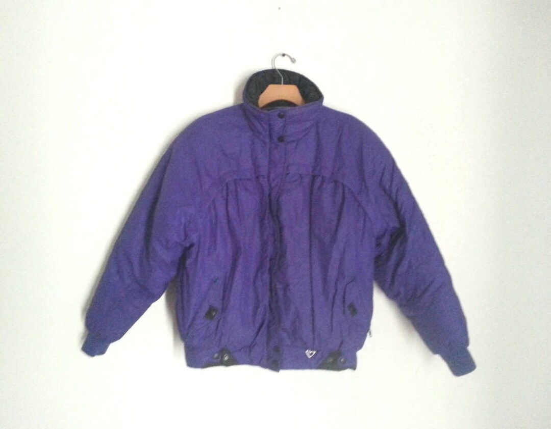 Vintage 90s Ski Jacket Purple Obermeyer Women's Size 10 - Etsy