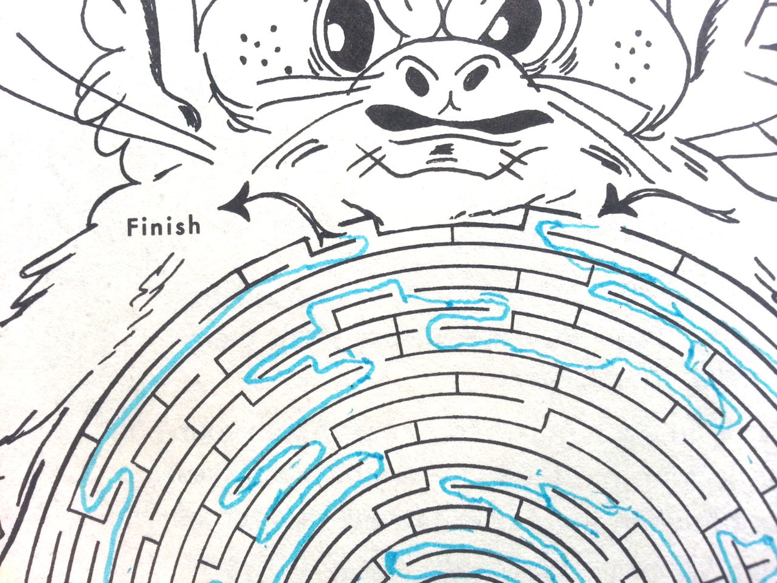 1979 Monster Mazes Book - Etsy