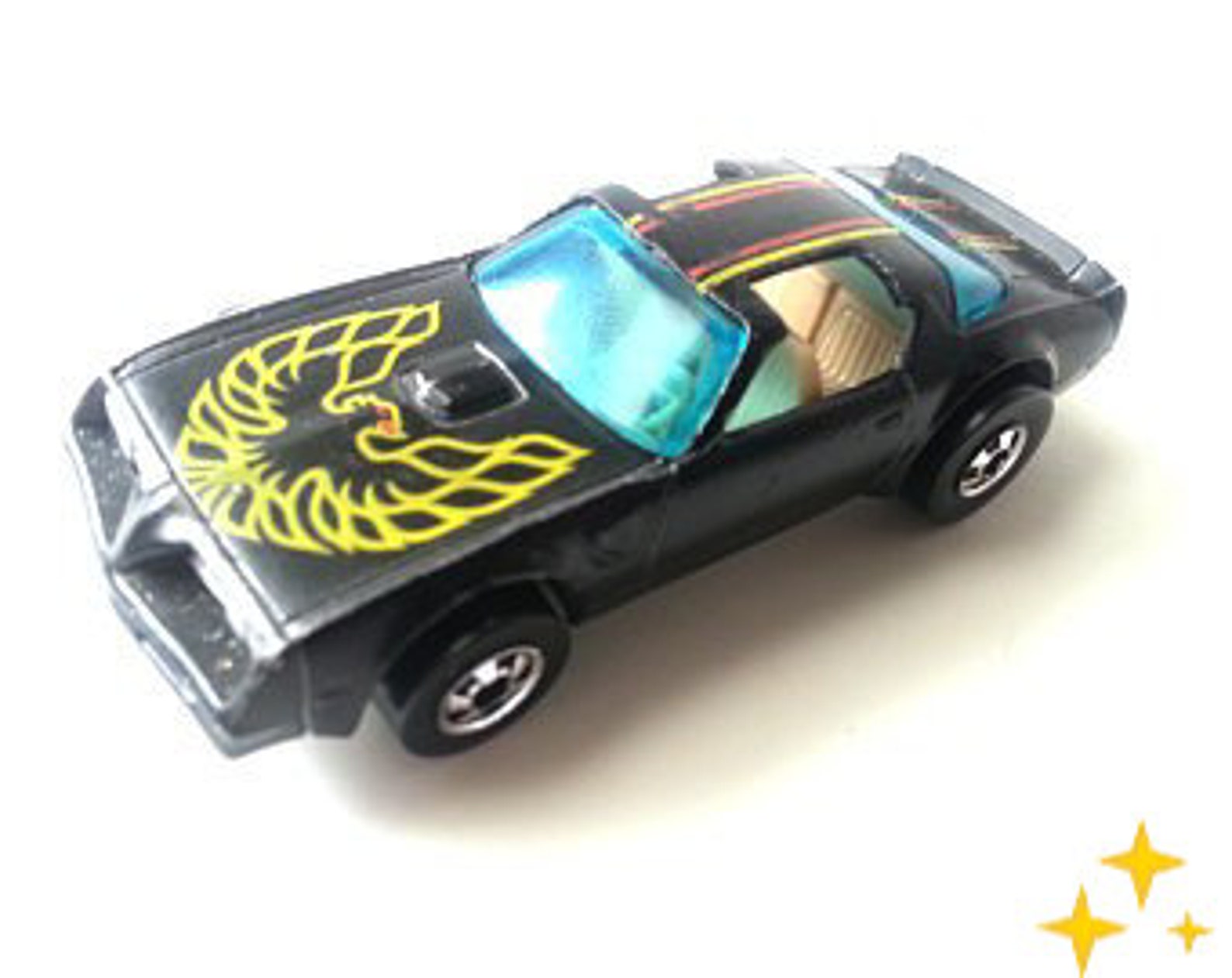 1977 Hot Bird Hot Wheels Black Firebird Diecast Car - Etsy
