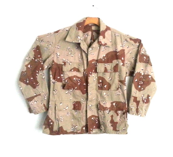 Men's Vintage Desert Camo Army Field Jacket Medium | Etsy