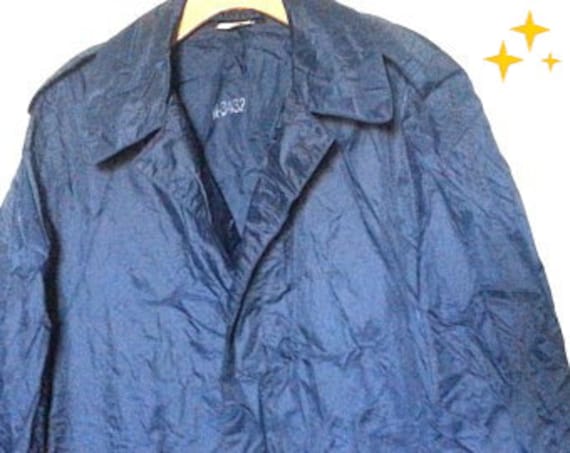 Vintage 60s Military Surplus Man's Lightweight Rain Coat | Etsy