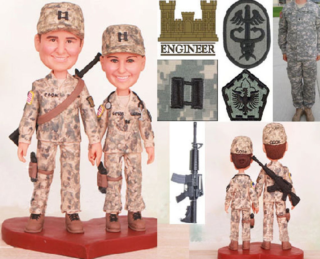 Army Ranger Topper Personalised Wedding Cake Topper free Shipping - Etsy