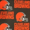 Cleveland Browns Fabric 100% Cotton Officially Licensed - Etsy