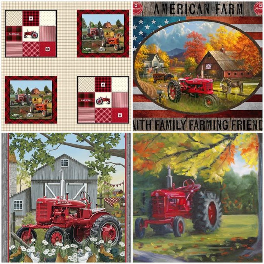 Farmall 10524 American Faith 100% Cotton Fabric by 36" Panels! - Etsy
