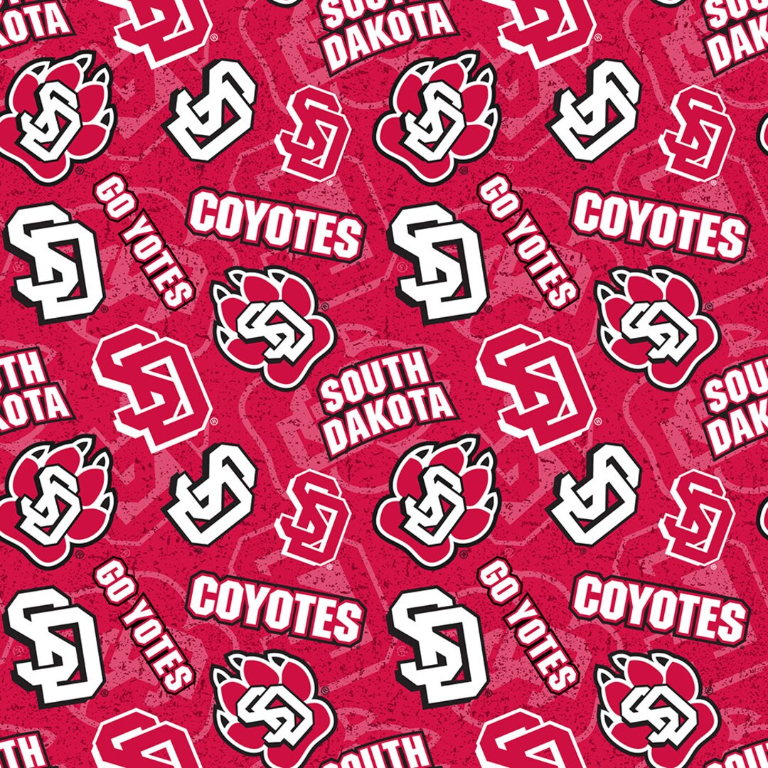 NCAA University of South Dakota Red Yotes Coyotes #1178 Red Yotes ...