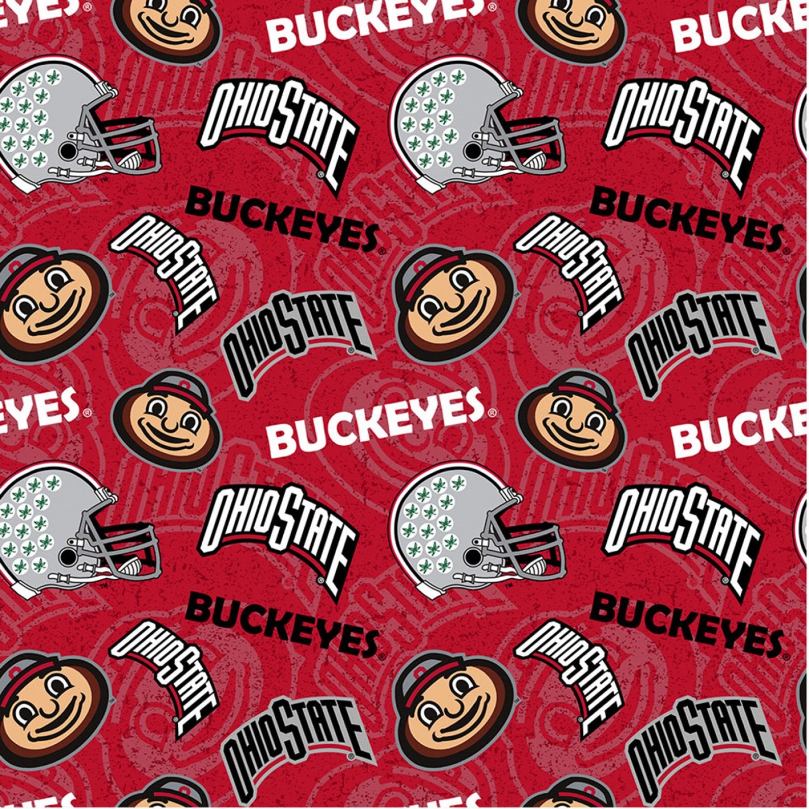 NCAA the Ohio State University Buckeyes Red & Black College - Etsy