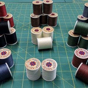 Americana Quilting Thread Spools - 100% Glaced Cotton - 3 Ply- 50 ...