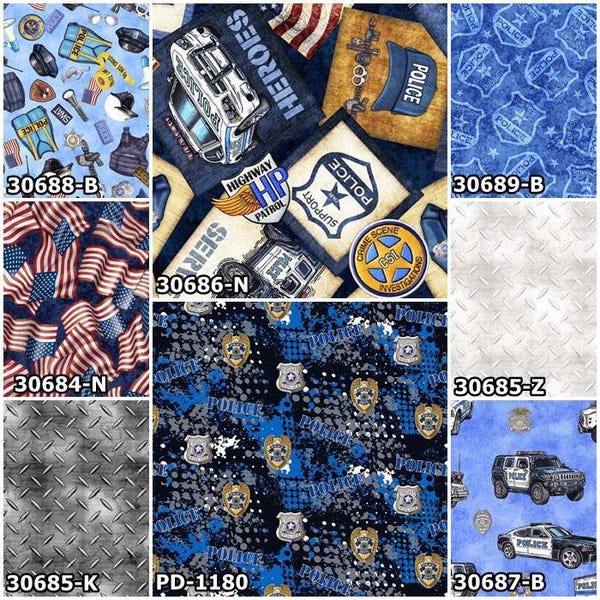Police Officer Quilt - Etsy