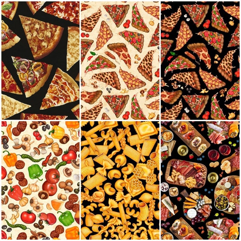 Food Theme Fabric - Etsy