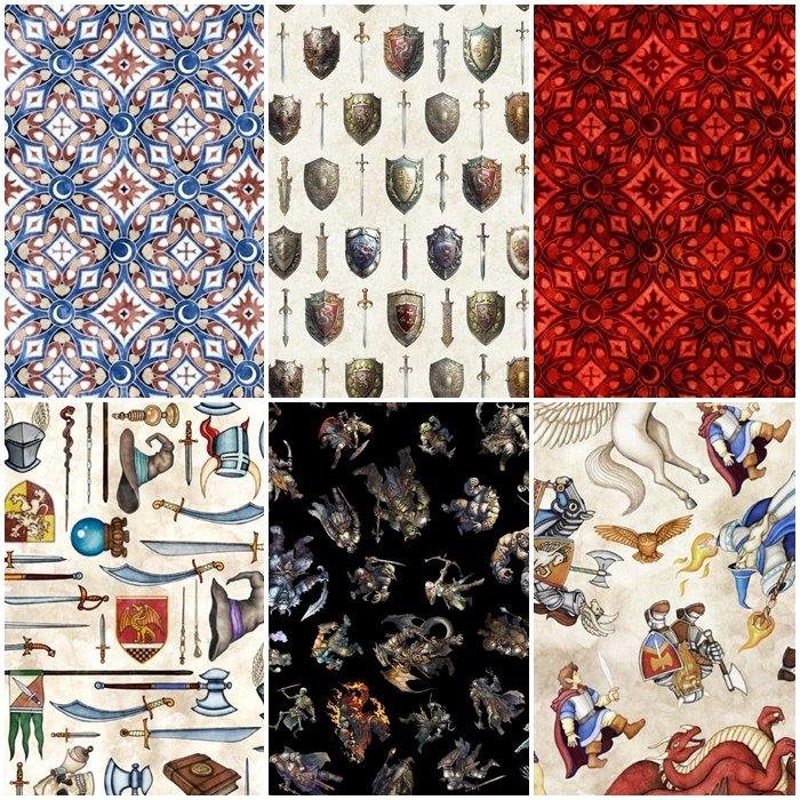 Dungeons and Dragons Fabric - Etsy
