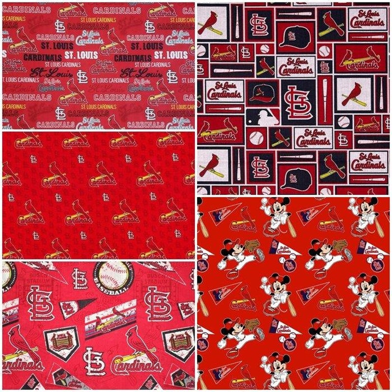 Cardinal Fabric - Etsy