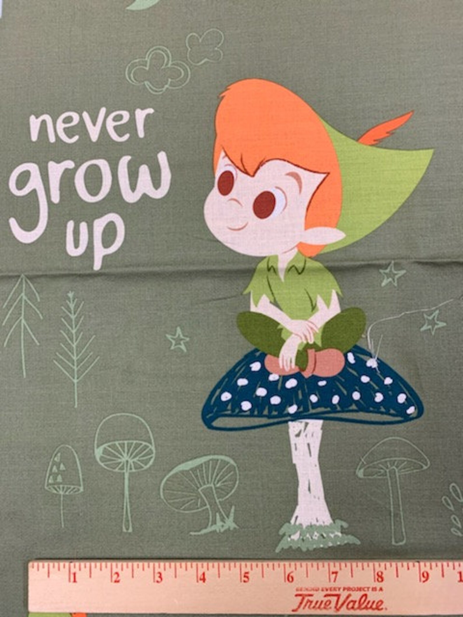 Disney Peter Pan or Tinkerbell Growth Chart 18 100% - Etsy